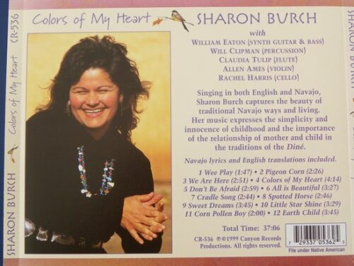 Sharon Burch – Colors Of My Heart - Clair et Obscur Folk & New Folk